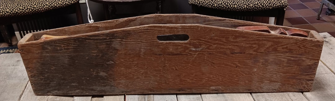 Vintage 34 Inch Wooden Saw Tool Caddy Box With Saws - Etsy