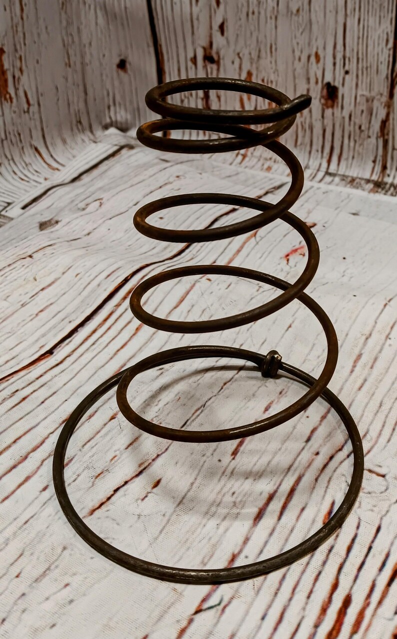 Vintage Metal Tornado Style Bed Spring Coil - Etsy