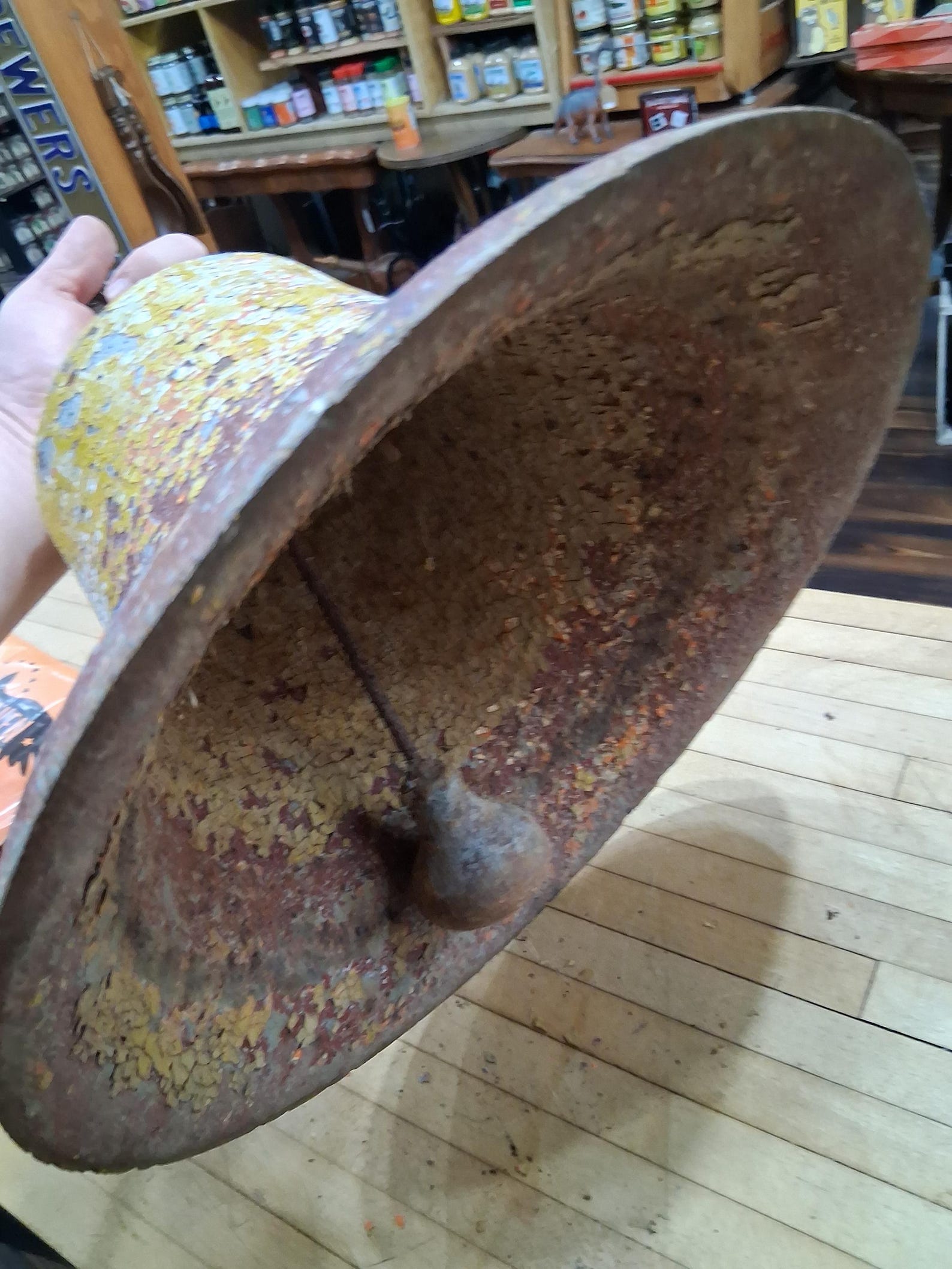 Large Cast Iron Church Bell With Aged Patina Finish - Etsy