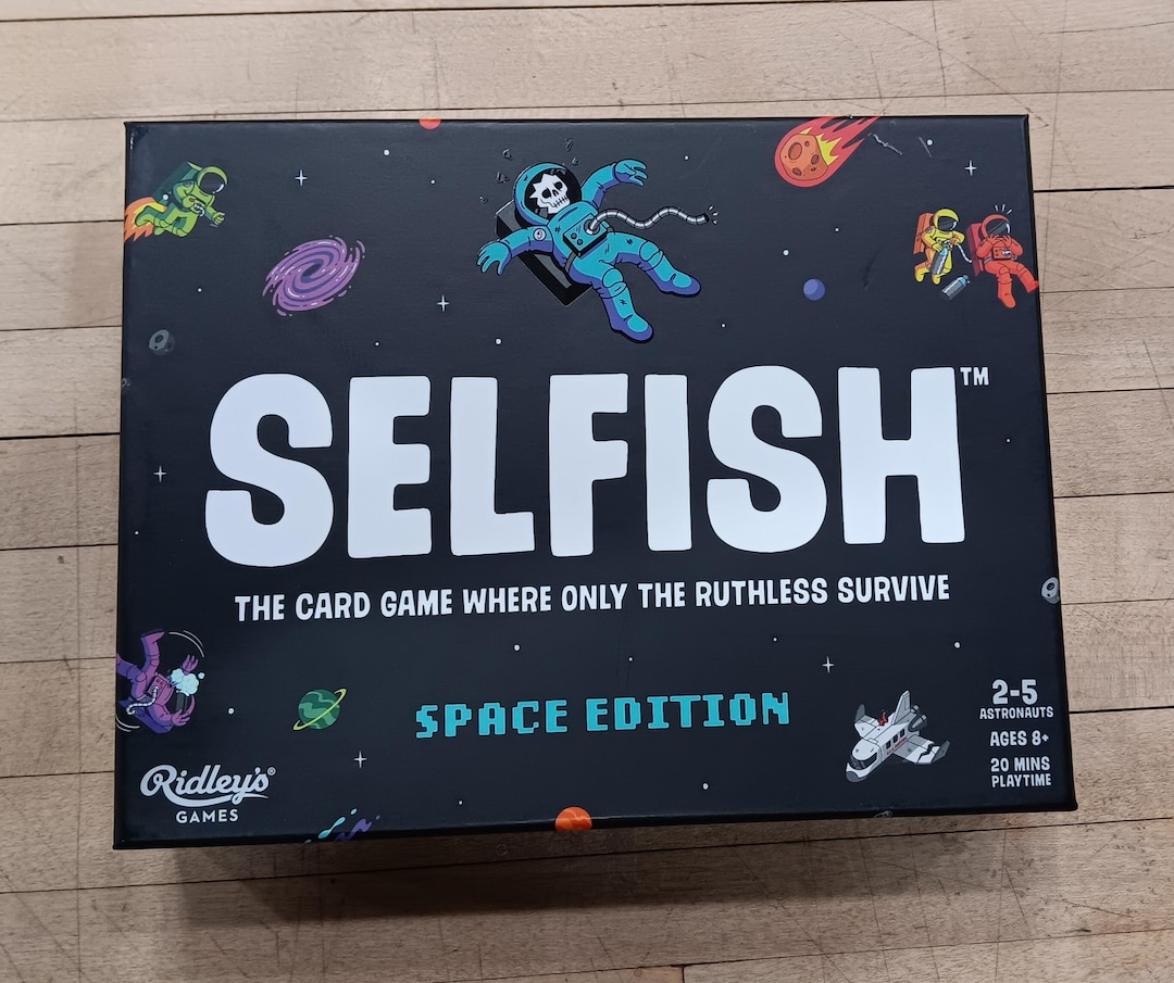 Selfish Space Edition Strategy Board Game - Etsy