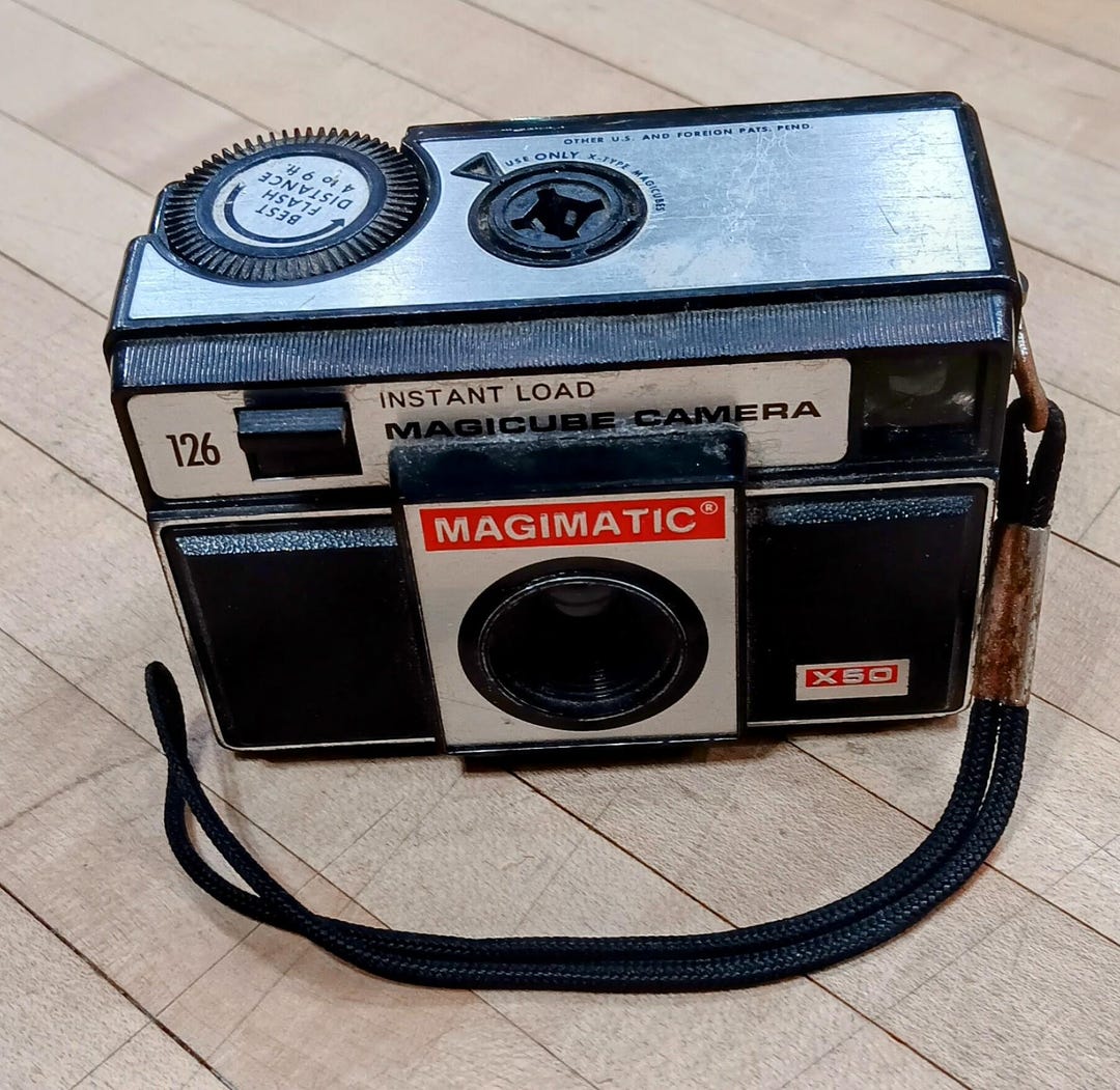Vintage Magimatic Magicube X50 Camera (untested) - Etsy