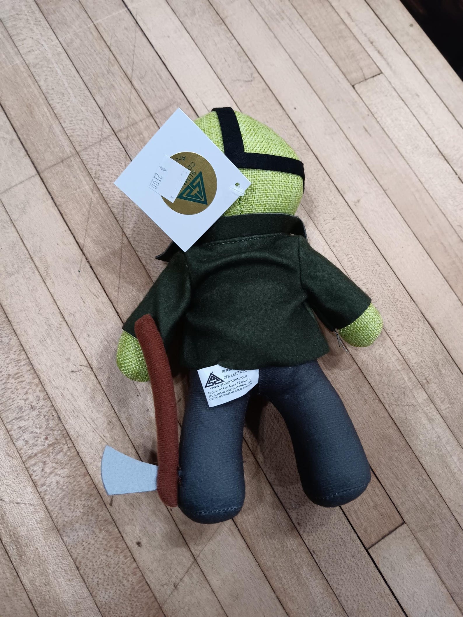 Jason Horror Rag Doll Plush Hockey Mask Button Eyes Axe - Etsy