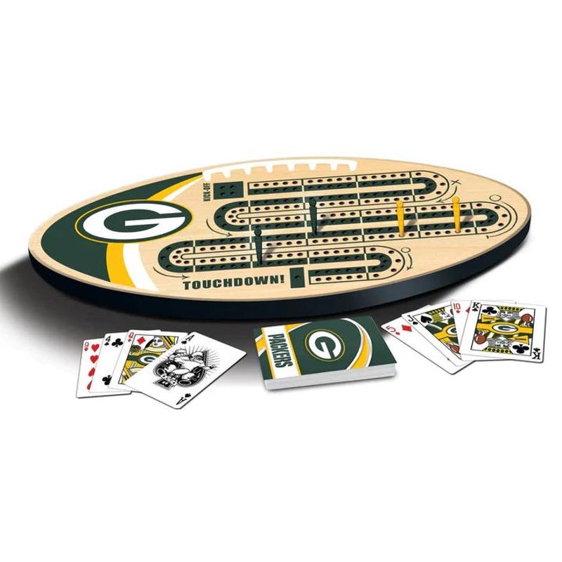 Green Bay Packers Cribbage Board - Etsy
