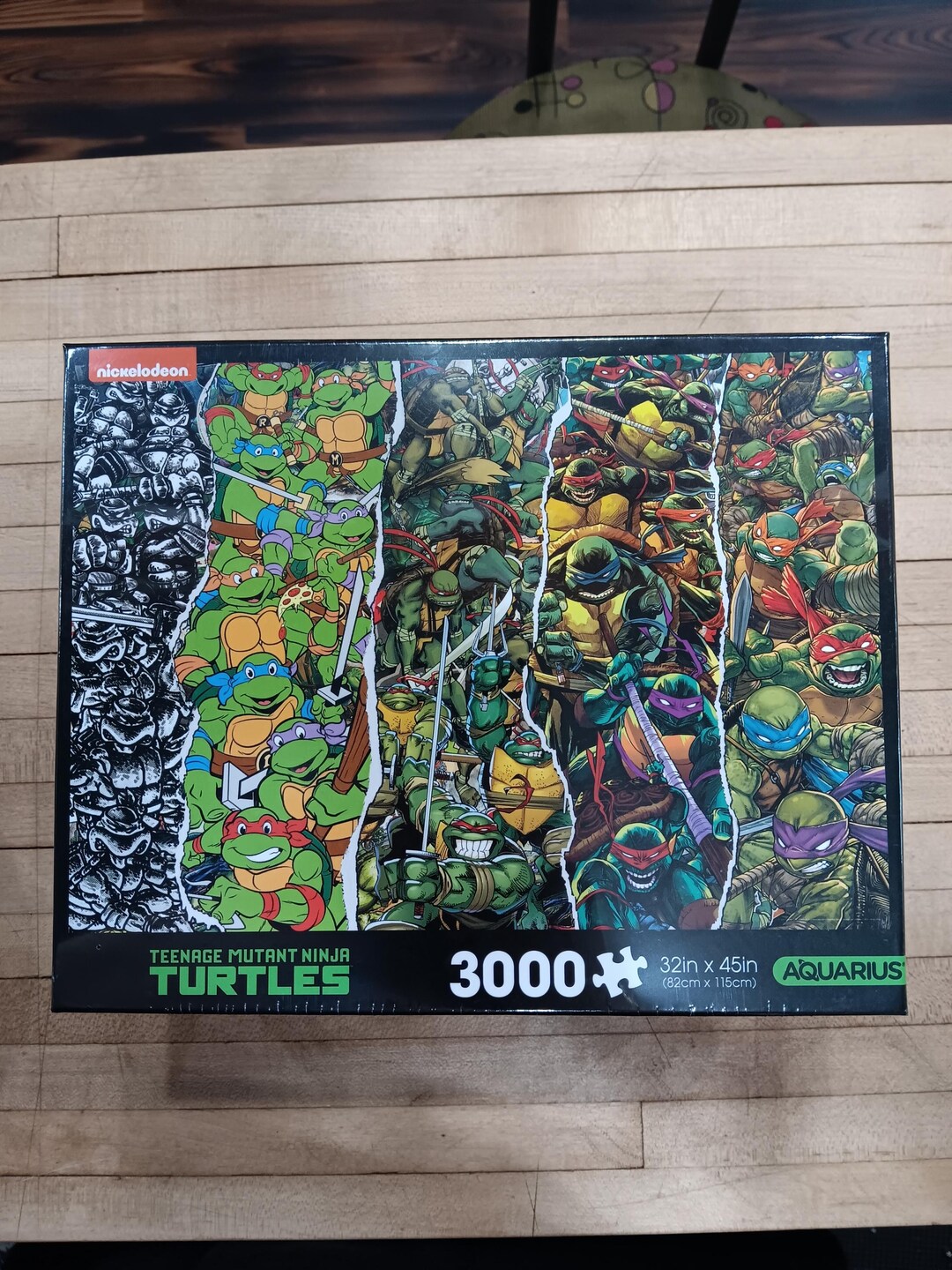 Teenage Mutant Ninja Turtles 3000 Piece Puzzle by Aquarius TMNT - Etsy