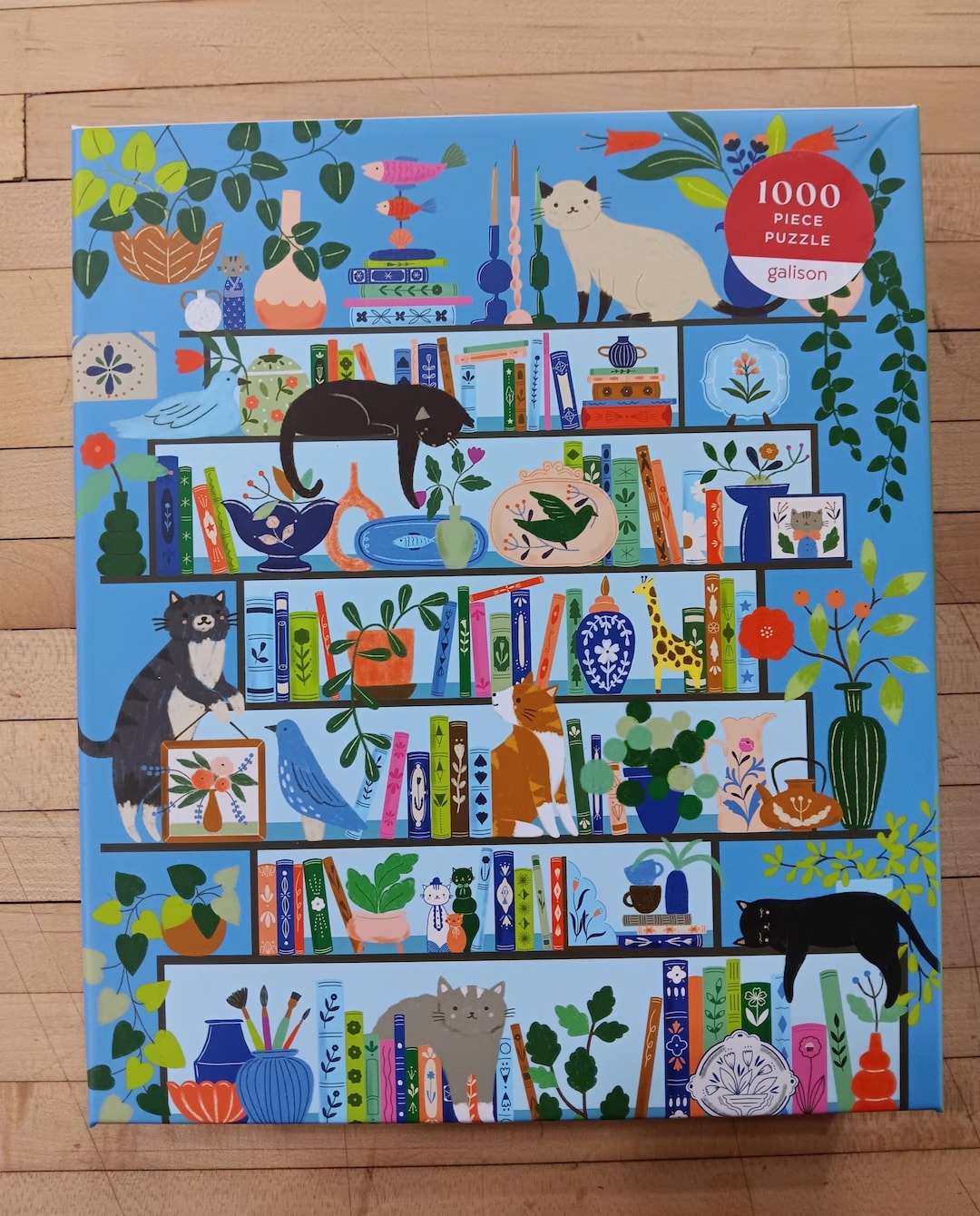 1000 Piece Jigsaw Puzzle - Purrfect Nook - Etsy