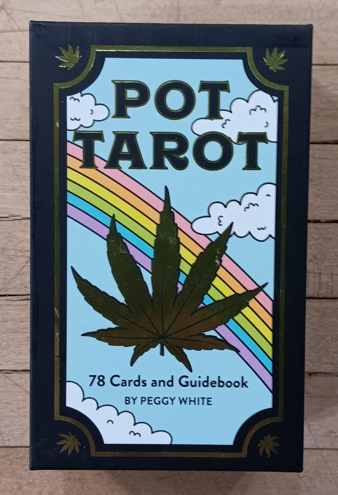 Pot Tarot Deck - 78 Weed-inspired Tarot Cards & Guidebook, Cannabis ...