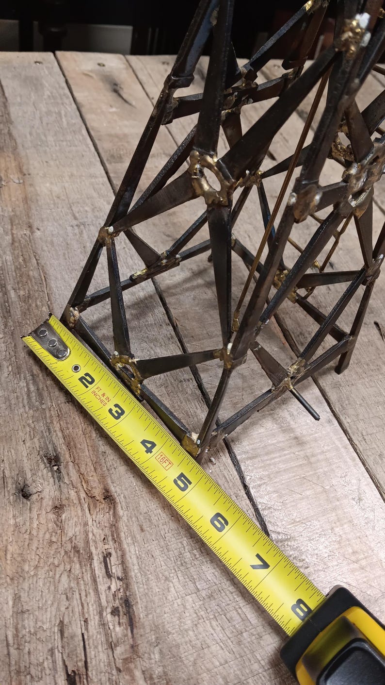 Vintage 18 Inch Metal Replica Windmill Decor - Etsy