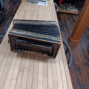 Vintage Swiss/german Diatonic Button Accordion - Etsy