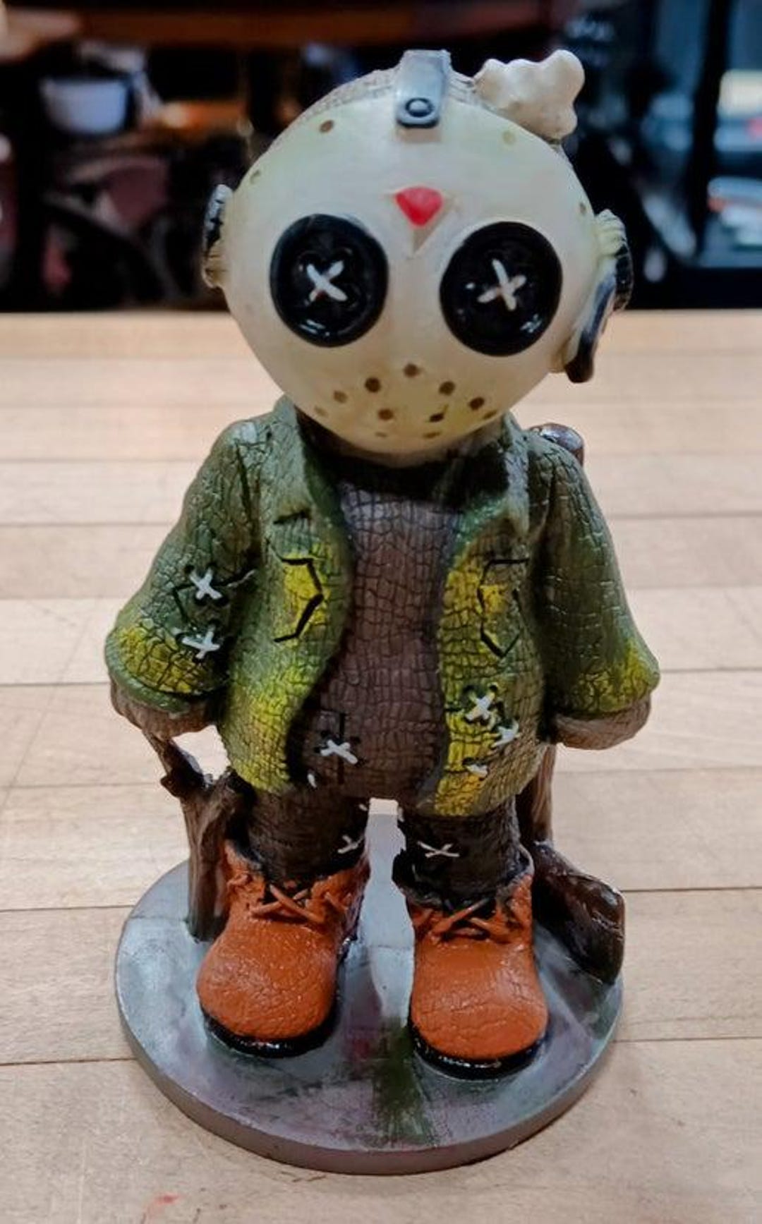 Jason Voorhees Figurine – Creepy Cute Horror Decor, 4.5" Tall - Etsy