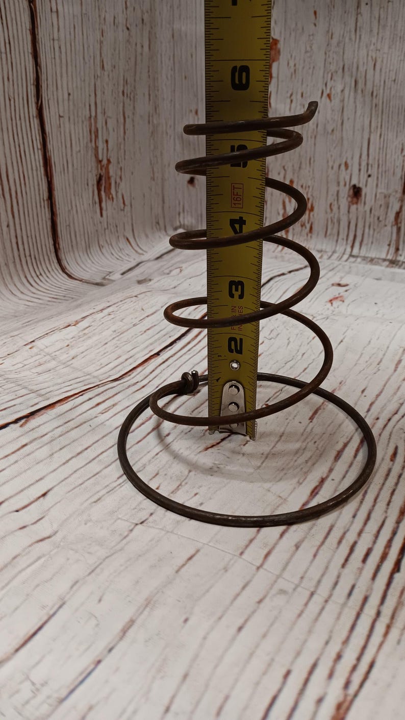 Vintage Metal Tornado Style Bed Spring Coil - Etsy