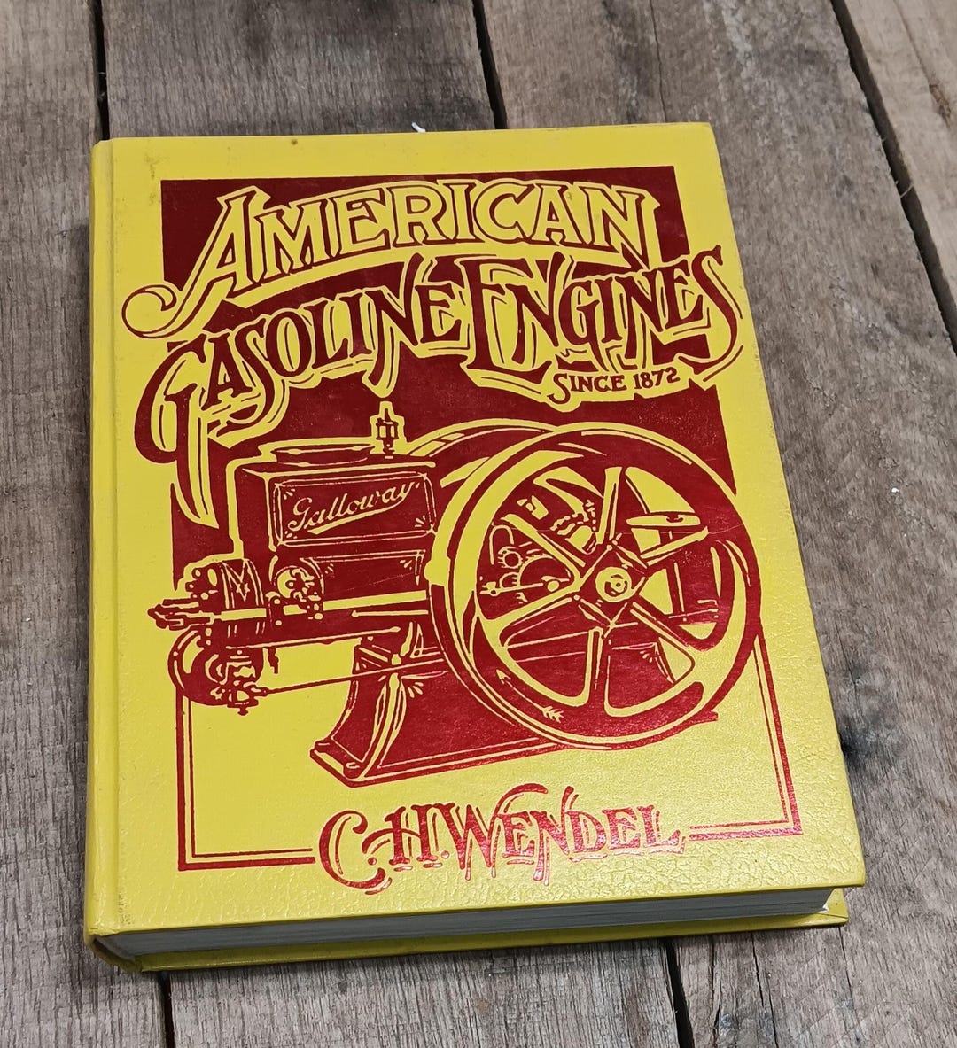 American Gasoline Engines Since 1872 — C.H. Wendel, Hardcover - Etsy