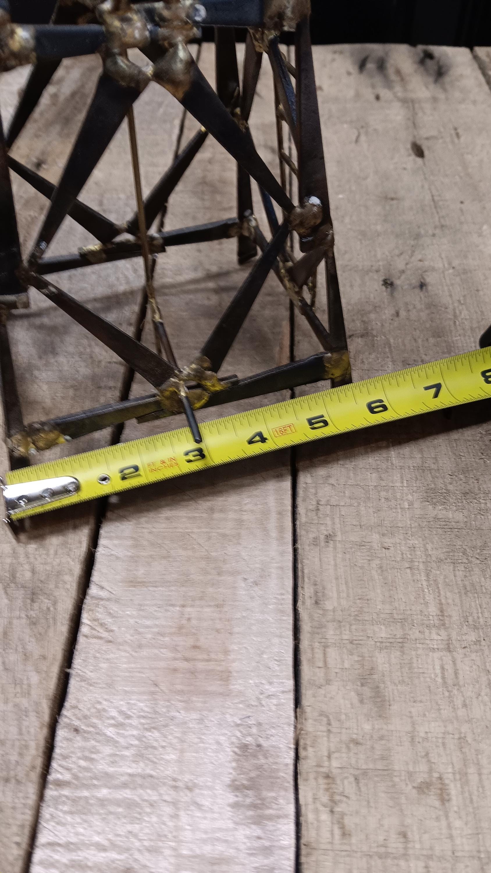 Vintage 18 Inch Metal Replica Windmill Decor - Etsy