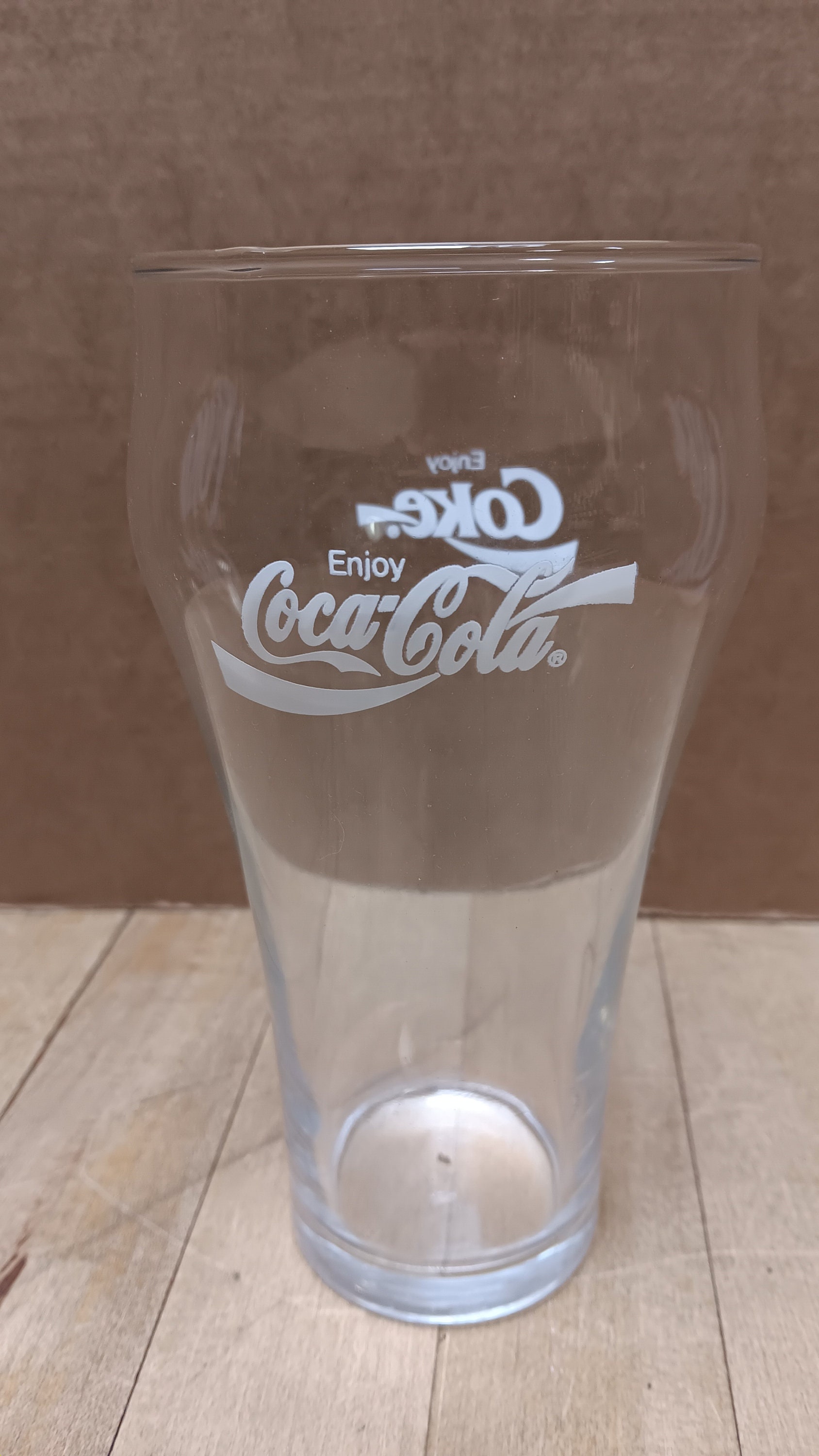 Vintage 6 Inch 1970's Coca-cola Glass Soda Fountain Glasses - Etsy