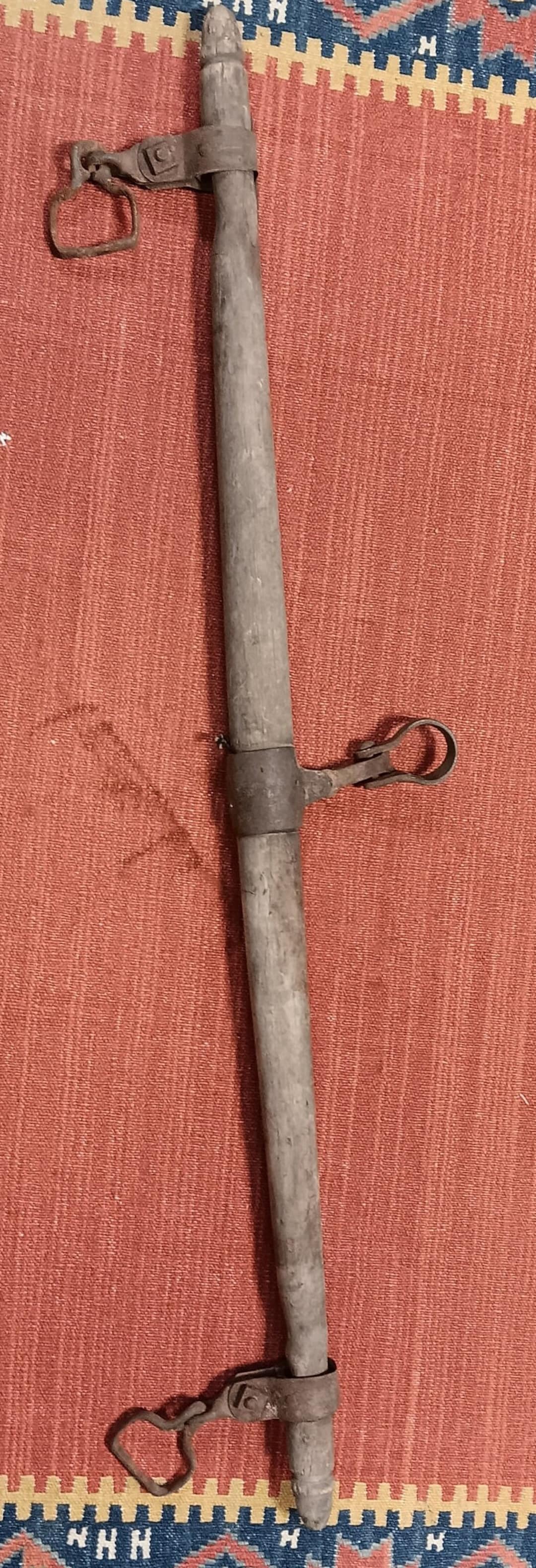 Vintage 42 Inch Cast Iron and Wood Cattle Yoke Harness - Etsy