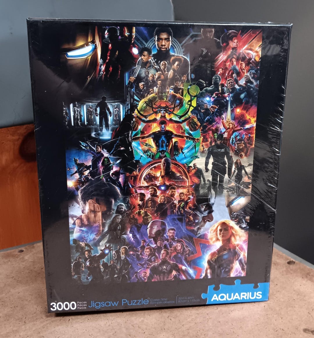 Marvel Cinematic Universe Collage Jigsaw Puzzle – 3000 Pieces - Etsy