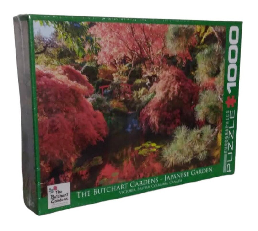 1000 Piece Jigsaw Puzzle - Butchart Gardens Japanese Garden (new ...