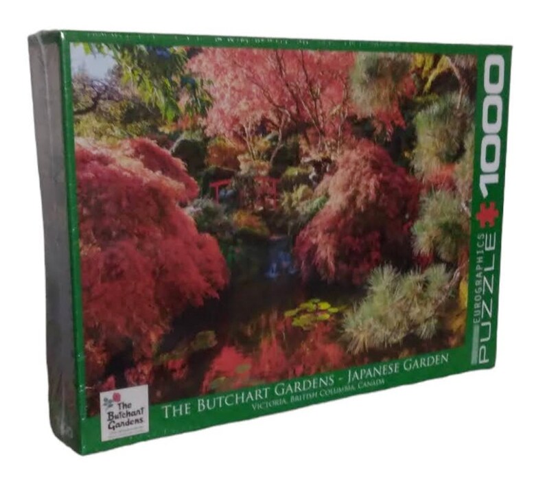 1000 Piece Jigsaw Puzzle - Butchart Gardens Japanese Garden (new ...