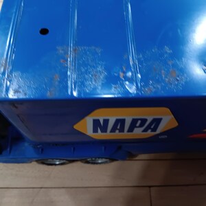 Vintage NAPA Auto Parts Blue Semi Truck Toy With Metal Trailer - Etsy