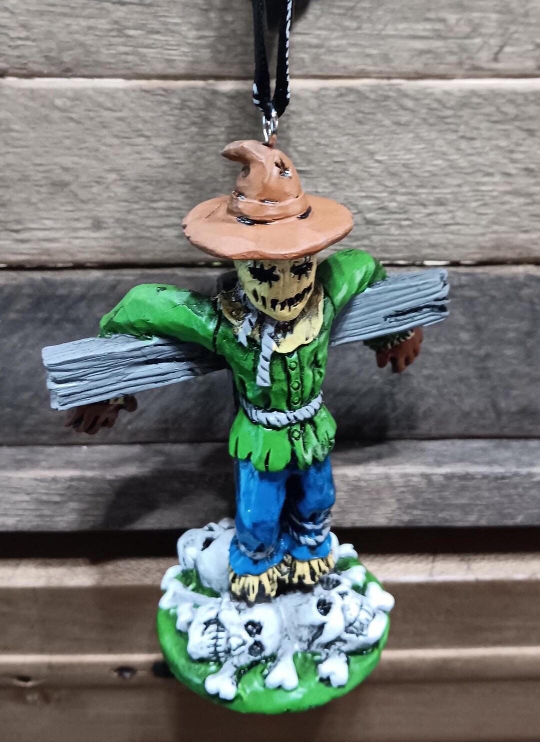 Straw Man Scarecrow Collectible Horror Halloween Gothic Christmas ...