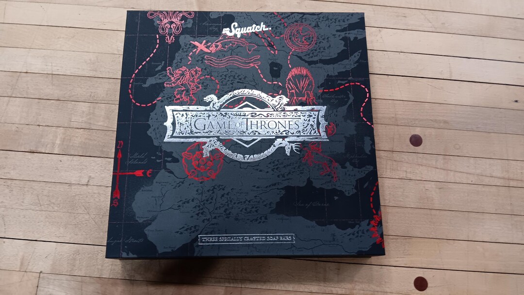 Dr. Squatch the Game of Thrones Bar Soap With Collector’s Box - Etsy