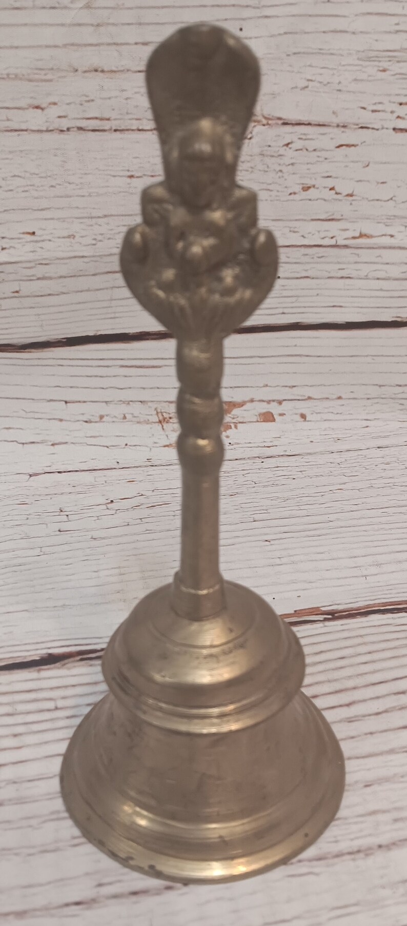 Vintage 7 Inch Garuda Gante Indian Brass Bell - Etsy