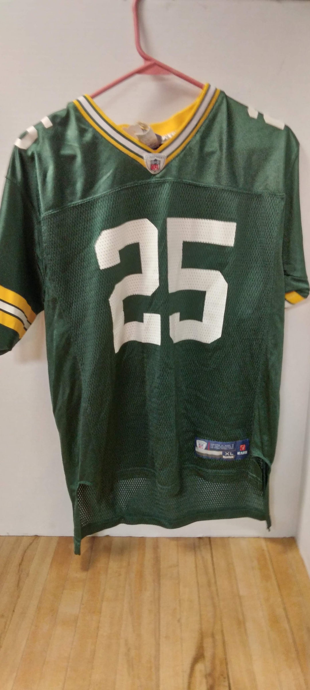 NFL Equipment Maillot Reebok Green Bay Packer - Etsy France
