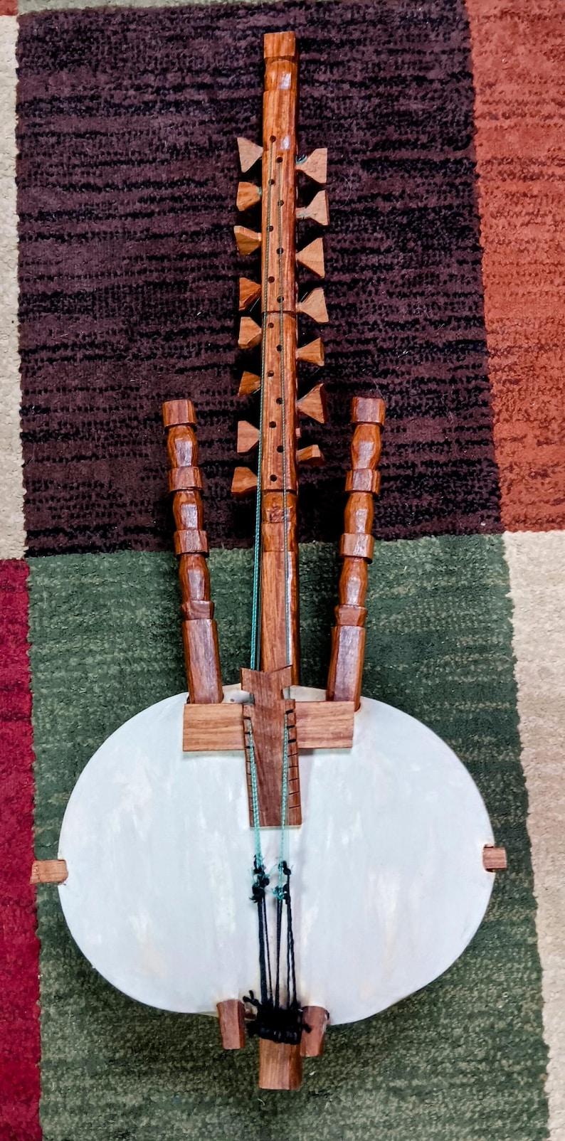 Vintage West African Hand Made Wooden Stringed Malian Kora Harp - Etsy