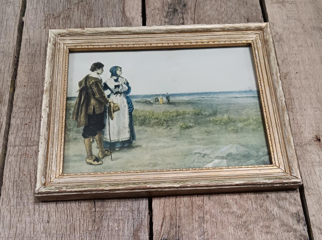 The Return of the Mayflower Framed Print by George H. Boughton - Etsy