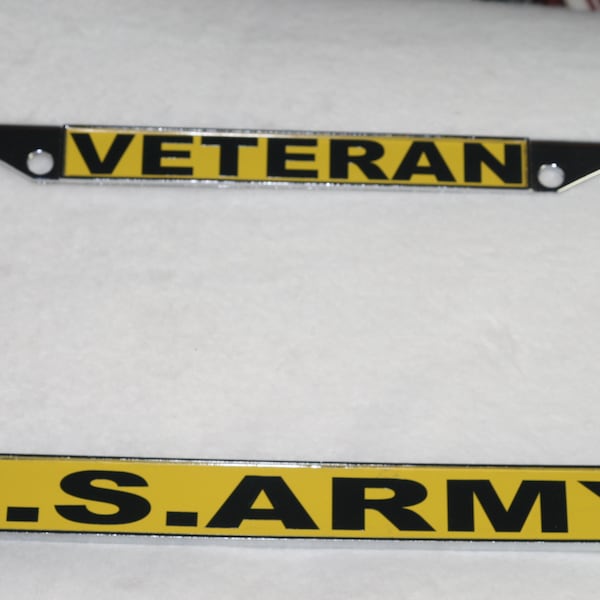 Military License Plate - Etsy