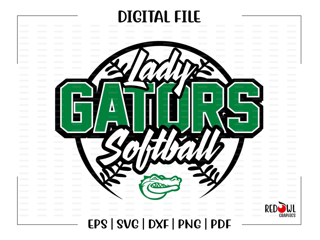 Gator Softball Svg, Softball Svg, Gator, Gators, Softball, Design, Svg ...
