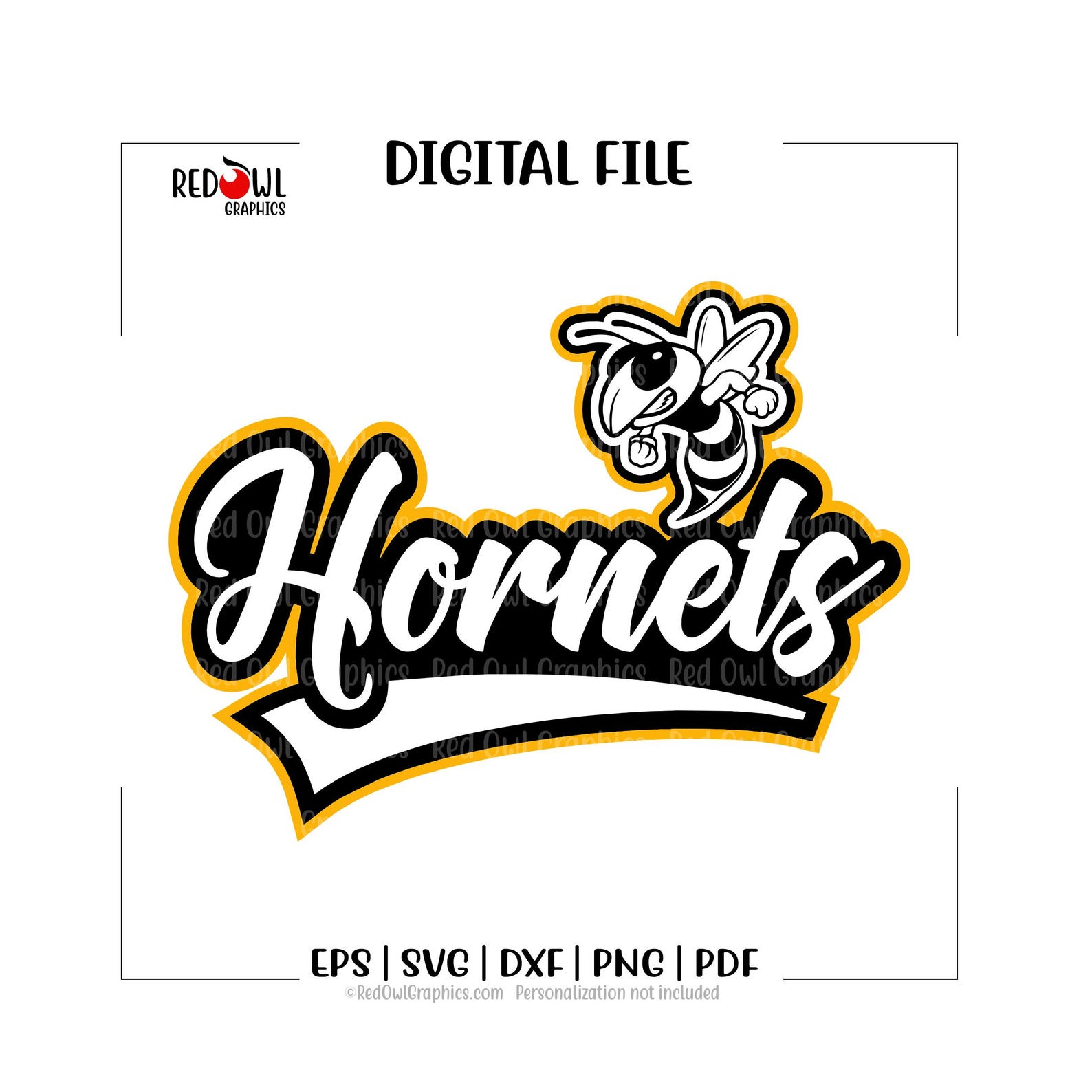 Hornet Svg, Hornets Svg, Hornet, Hornet, Mascot, School, Svg, Dxf, Eps ...