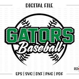 Gator Baseball Svg, Baseball Svg, Gator, Gators, Baseball, Svg, Dxf ...