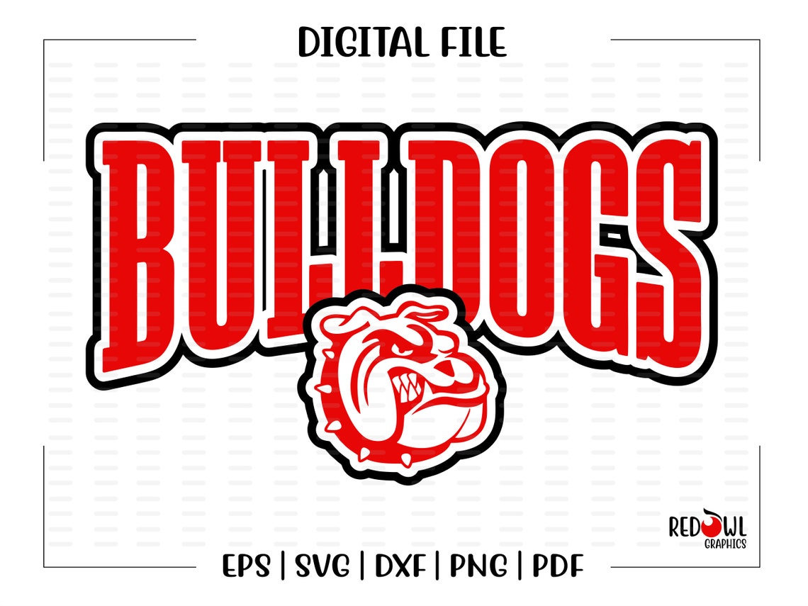 Bulldog Svg Bulldogs Svg Bulldog Bulldogs Svg Dxf Eps | Etsy