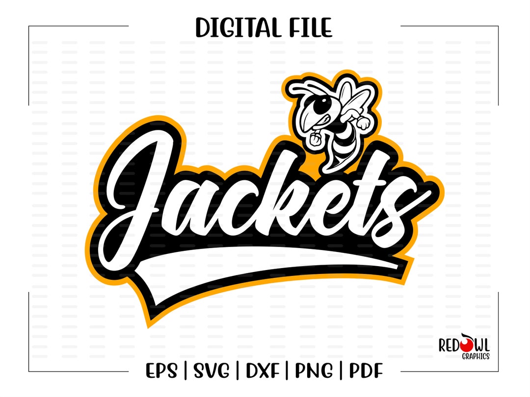 Jackets Svg, Yellowjackets Svg, Jacket, Jackets, Yellowjackets, Svg ...