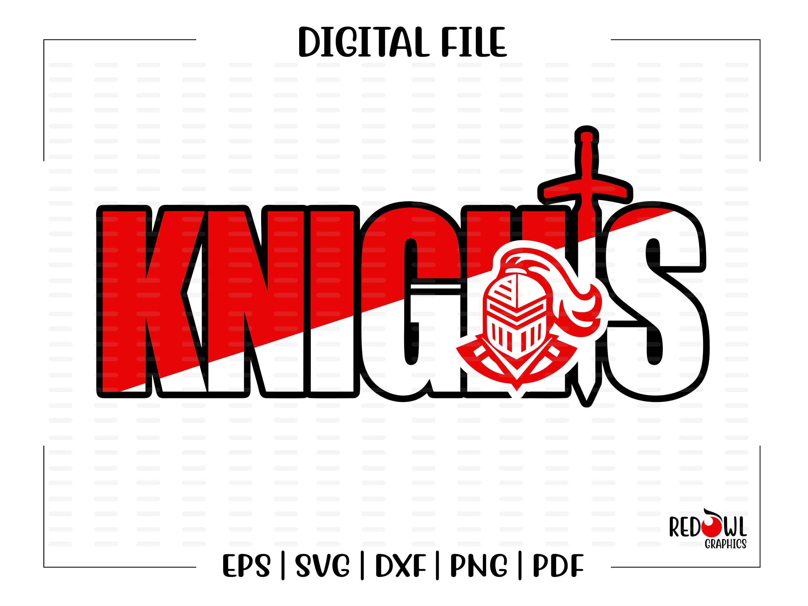 Knight Svg Knights Svg Knight Knights Clipart Team | Etsy