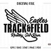Track Svg, Eagle Track Svg, Eagle, Eagles, Track, Svg, Dxf, Eps, Png ...