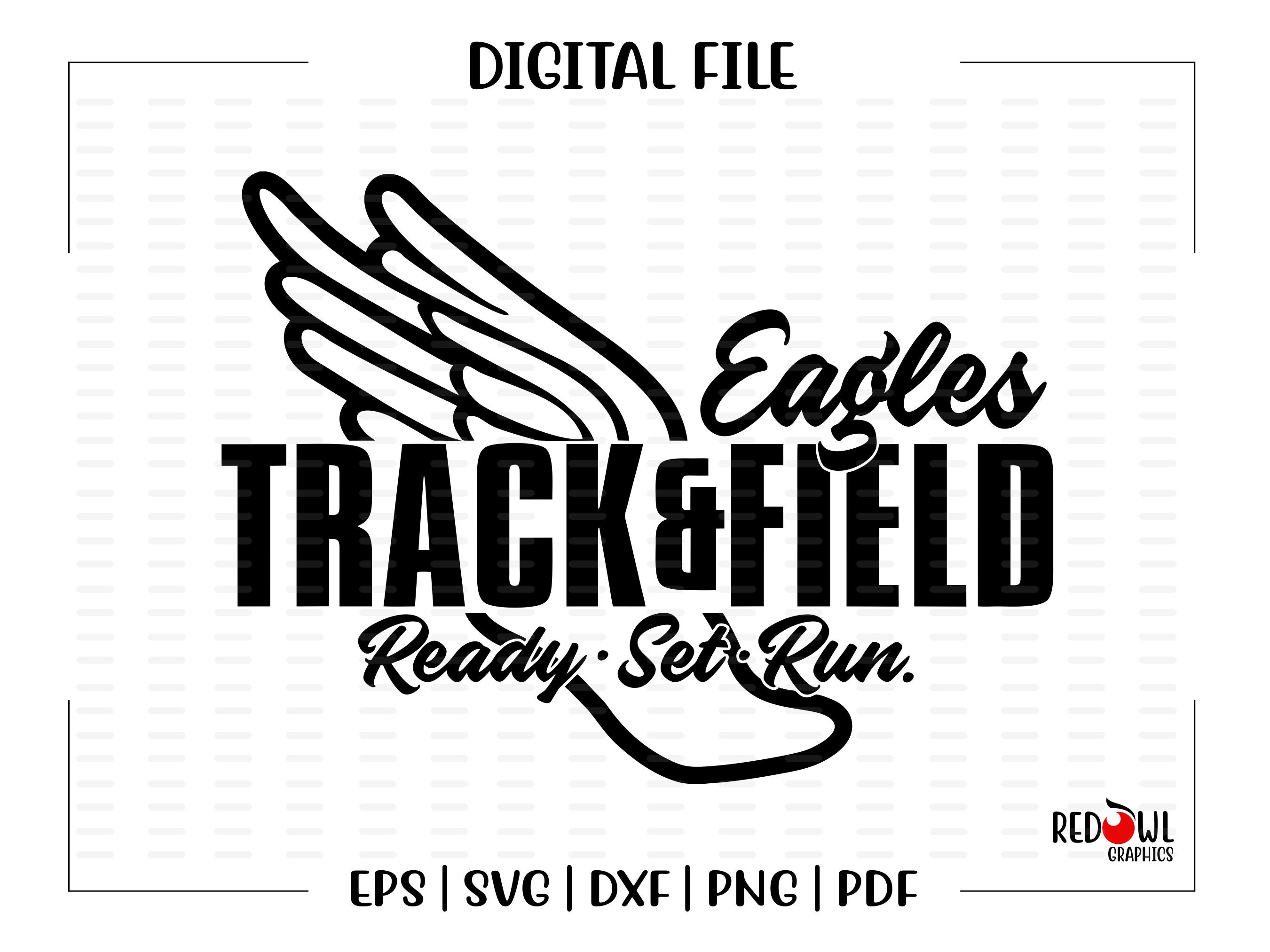 Track Svg Eagle Track Svg Eagle Eagles Track Svg Dxf | Etsy