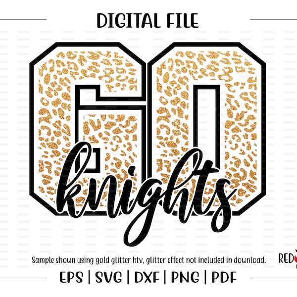 Go Knights Svg - Etsy