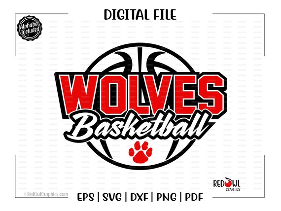 Logo De Los Lobos Baloncesto Lobos Plateados Listos Para La
