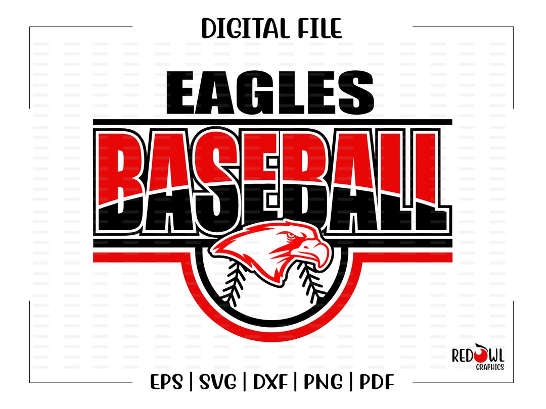 Eagle Baseball Svg, Baseball Svg, Eagle, Eagles, Baseball, Vector ...