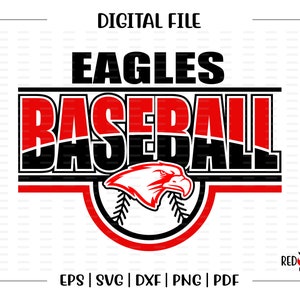 Eagle Baseball Svg, Baseball Svg, Eagle, Eagles, Baseball, Vector ...
