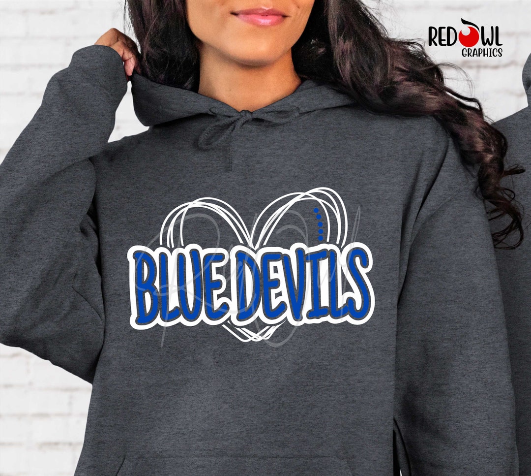 Blue Devil Shirt, Blue Devils T-shirt, Devil Sweatshirt, Blue Devil, T ...