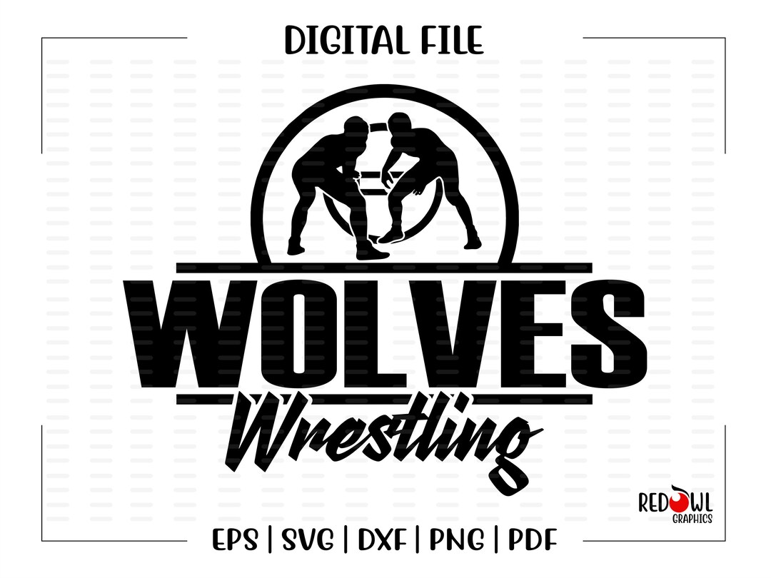 Wrestling Svg, Wolves Wrestling Svg,wolves, Wolf, Wrestling, Svg, Dxf ...