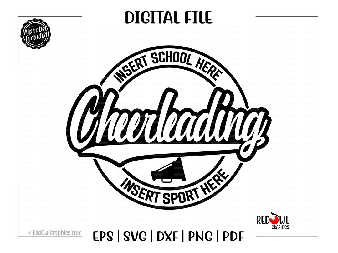 Cheerleader Svg, Cheer Svg, Cheerleading Svg, Cheer, Cheerleading, Svg ...