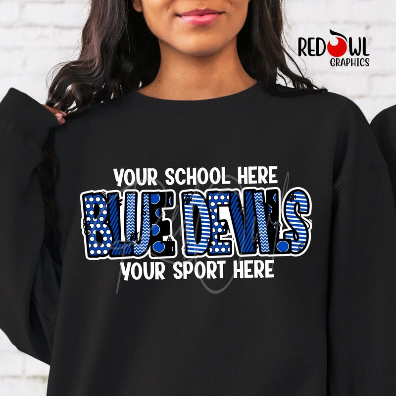 Blue Devils Shirt - Etsy