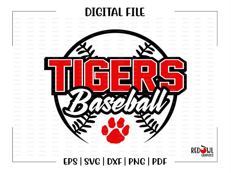 Baseball Svg Tiger Baseball Svg Tiger Tigers Baseball - Etsy