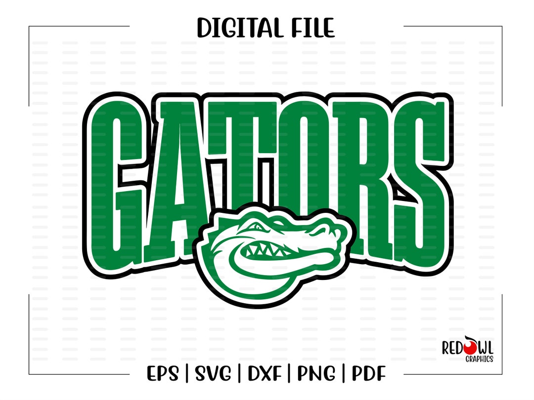 Gator Svg, Gators Svg, Gator, Gators, Clipart, Mascot, Chevron, Htv ...