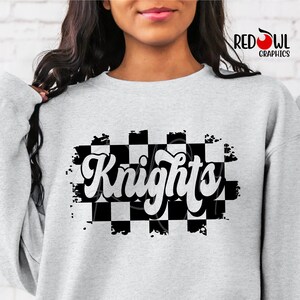 Knight Shirt, Knight T-shirt, Retro, Checker, Knights, Cute Knights ...