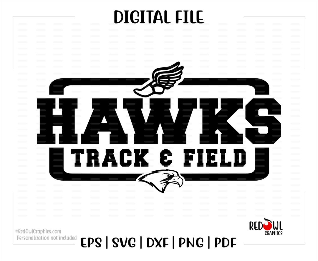 Track Svg, Hawks Track Svg, Hawk, Hawks, Track Png, Svg, Dxf, Eps, Png ...