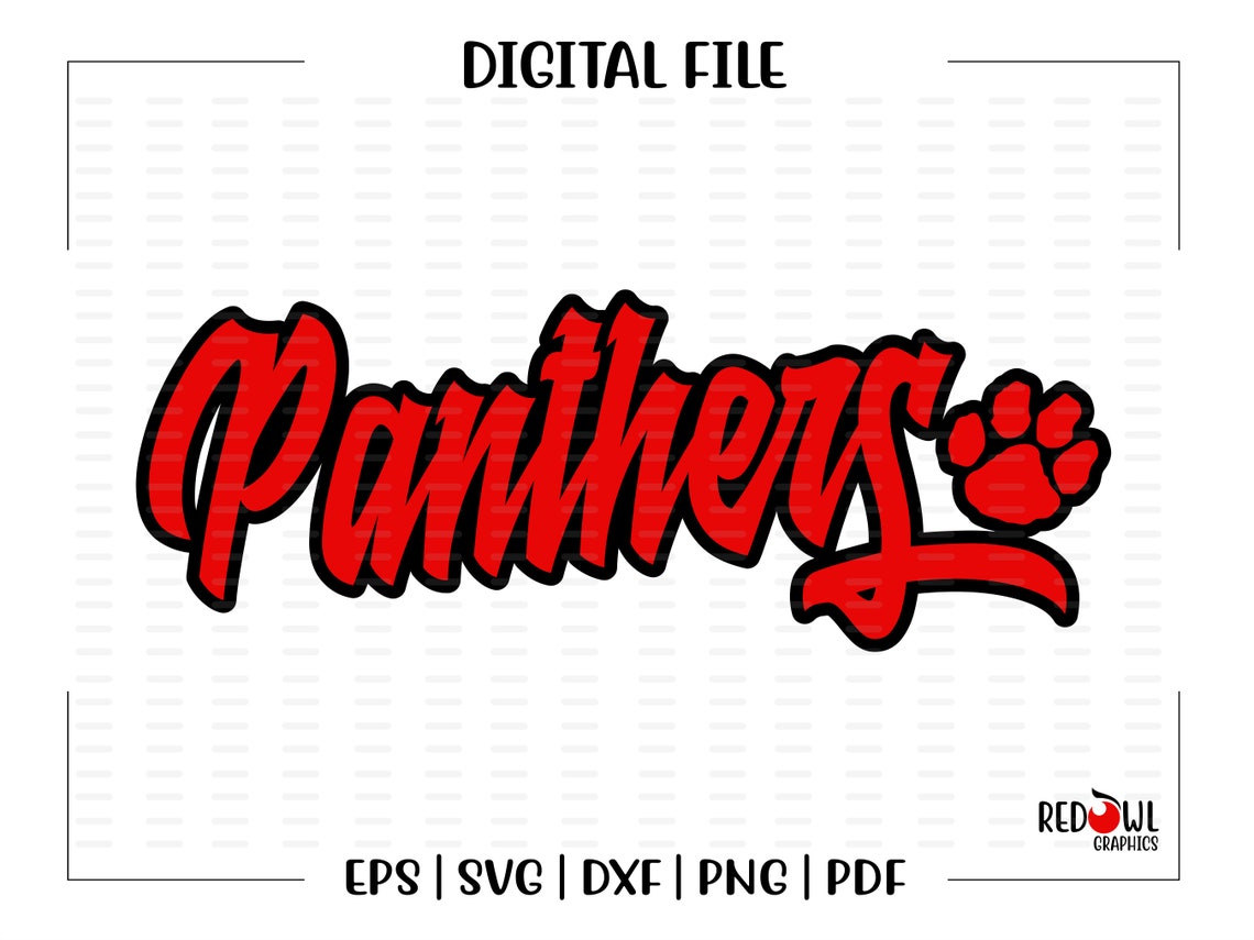 Panther Svg Panther Shirt Design Panthers Svg Panther Png - Etsy